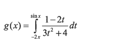 Solved Find the derivative g'(x) ﻿of the functions given | Chegg.com