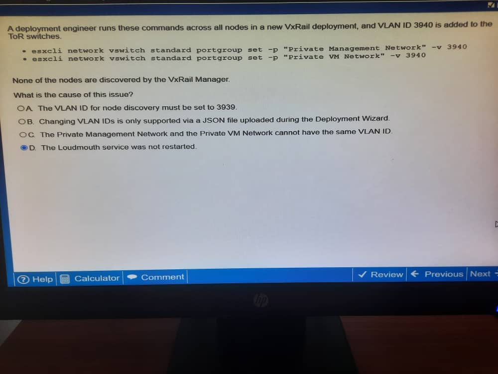 Solved A deployment engineer runs these commands across all | Chegg.com