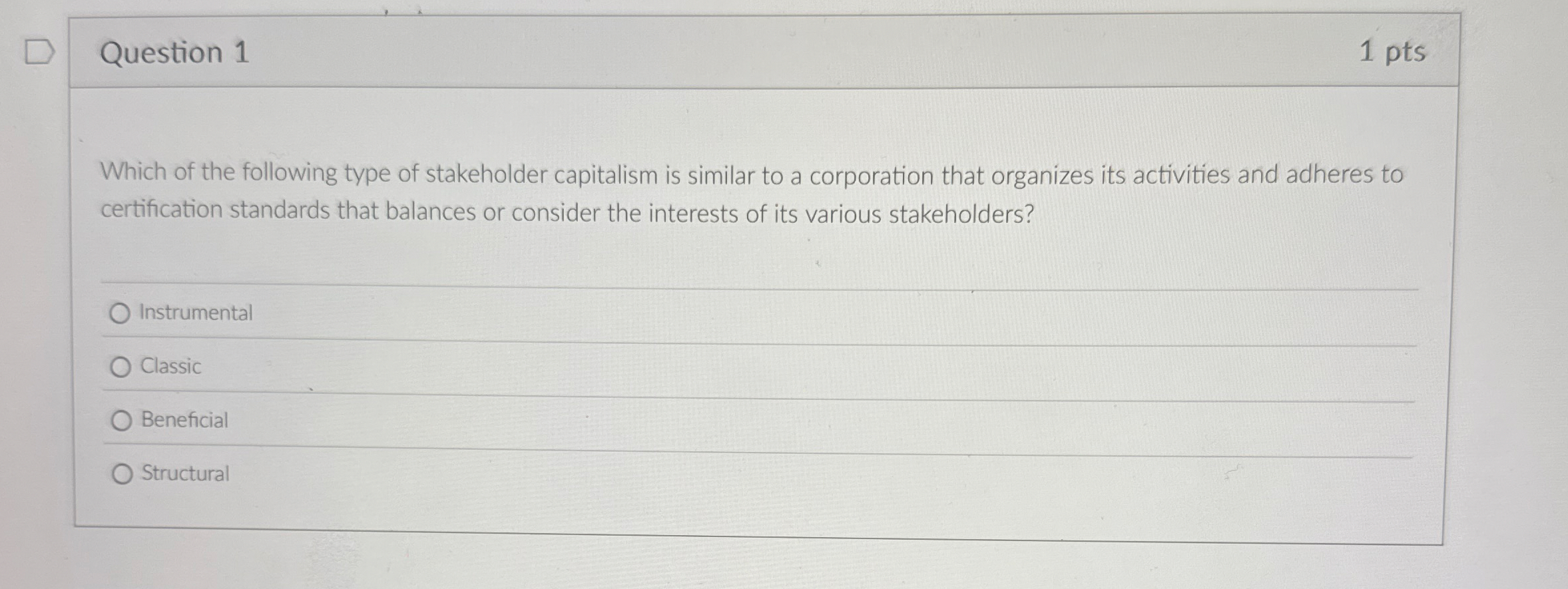 Question 11 ﻿ptsWhich of the following type of | Chegg.com