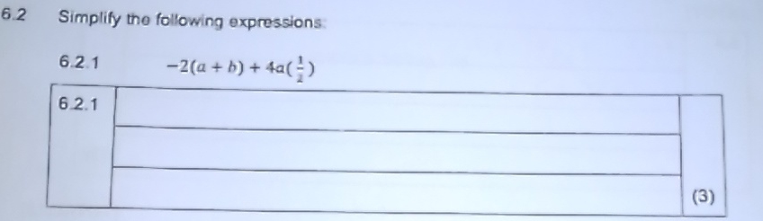 Solved 6.2 ﻿Simplify the following expressions: | Chegg.com