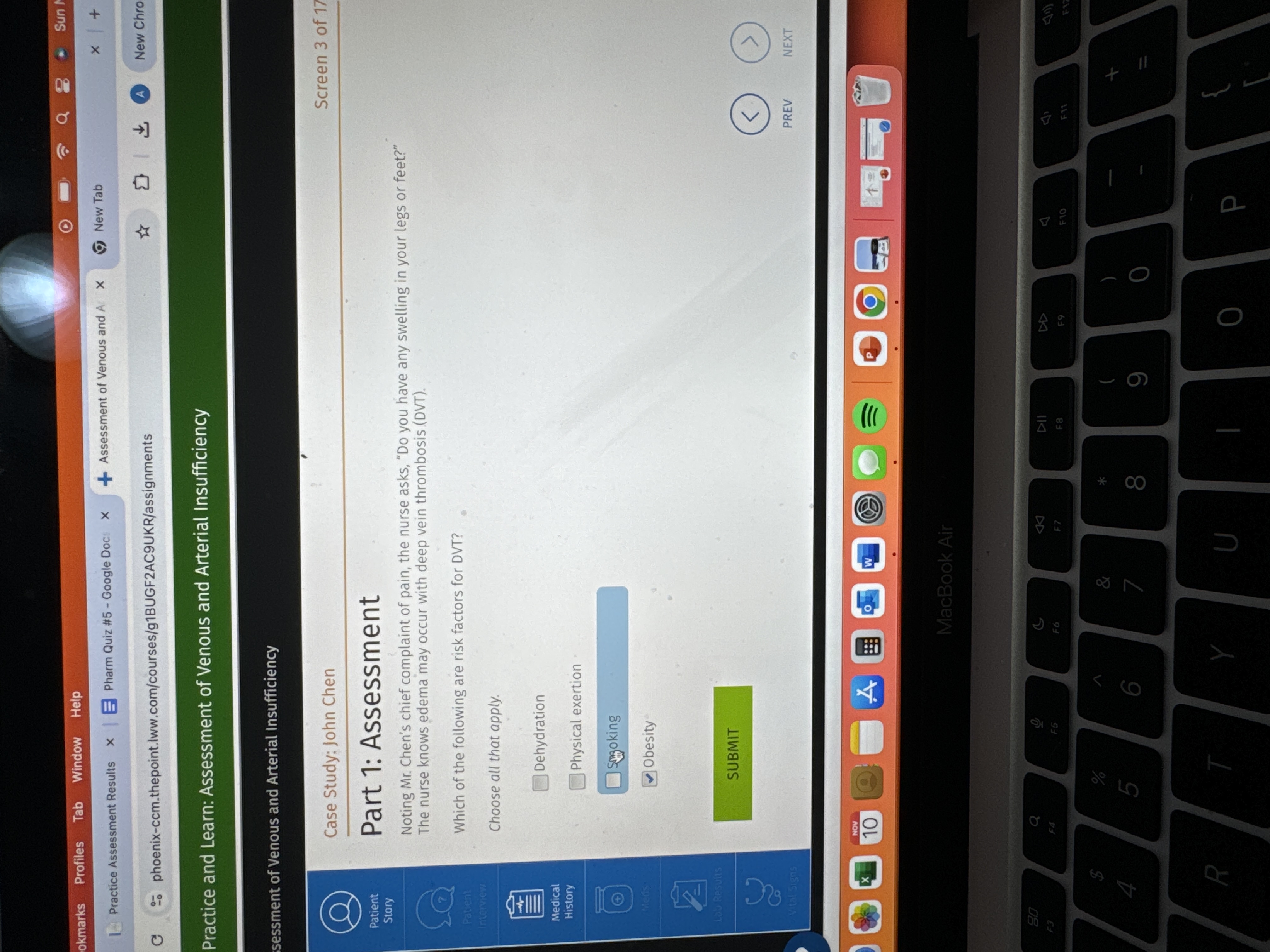 Solved Case Study: John Chen Part 1: Assessment Noting Mr. | Chegg.com
