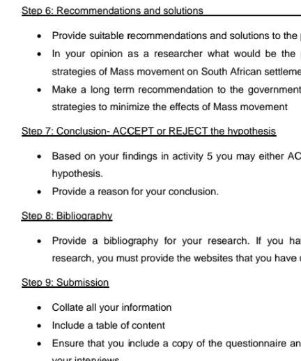 Solved Step 6: Recommendations and solutions Provide | Chegg.com