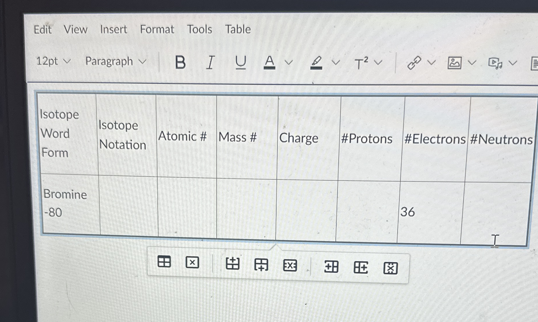 Edit View Insert Format Tools | Chegg.com
