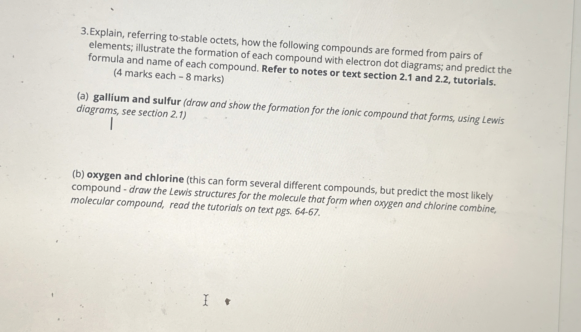 Solved Explain, referring to-stable octets, how the | Chegg.com