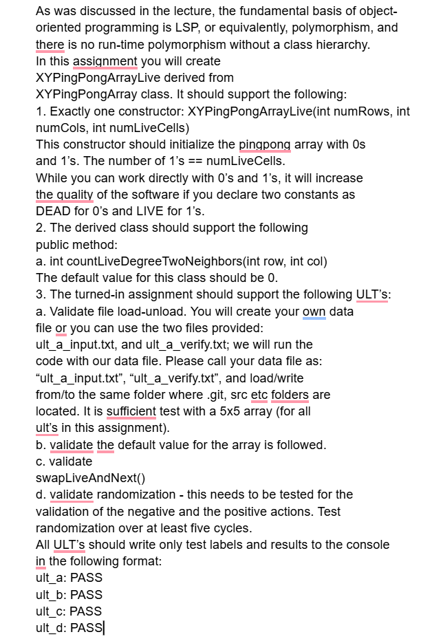 Solved Can I ask for help constructing the Java programming | Chegg.com