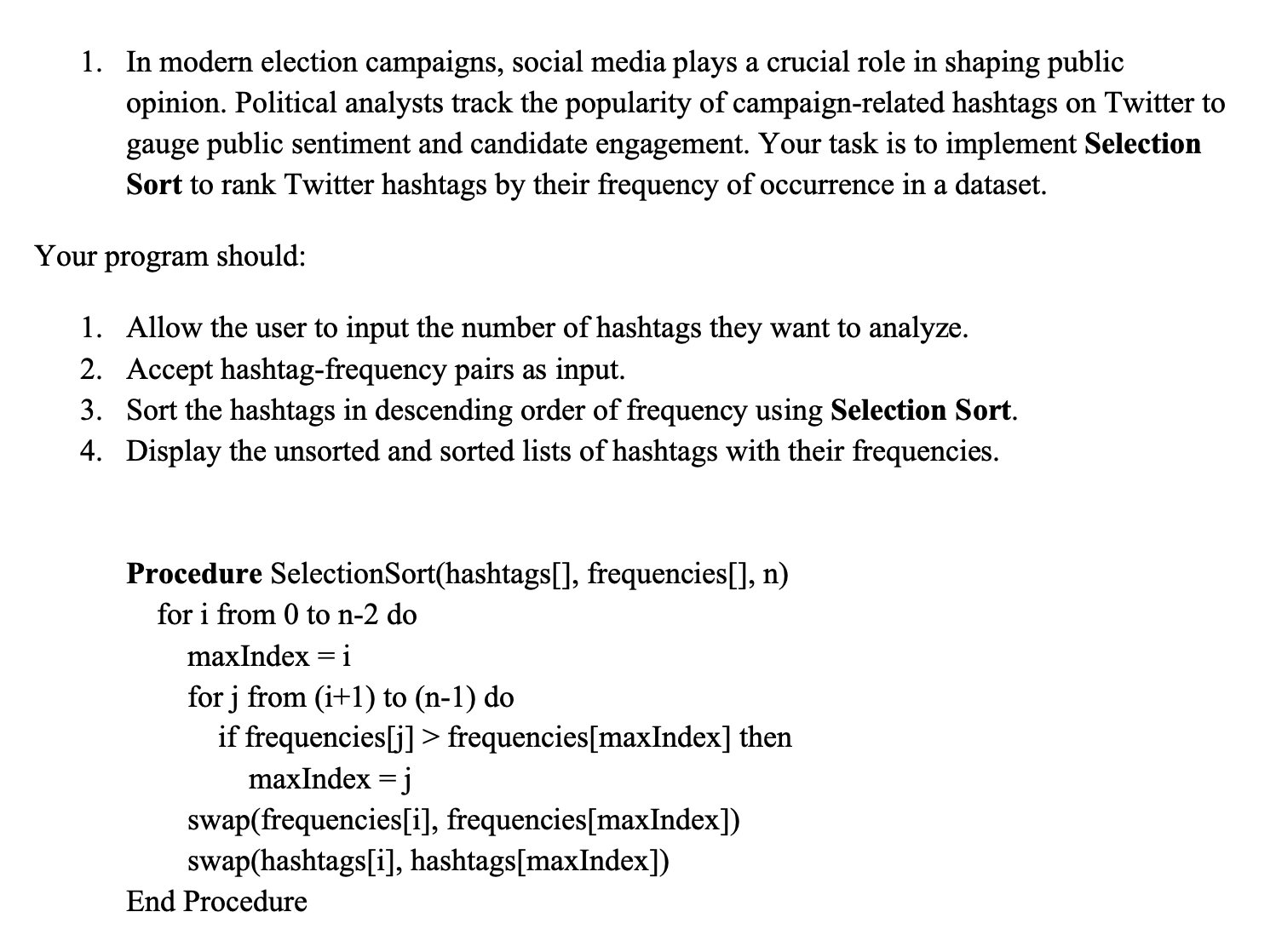 Solved 1. ﻿In modern election campaigns, social media plays | Chegg.com