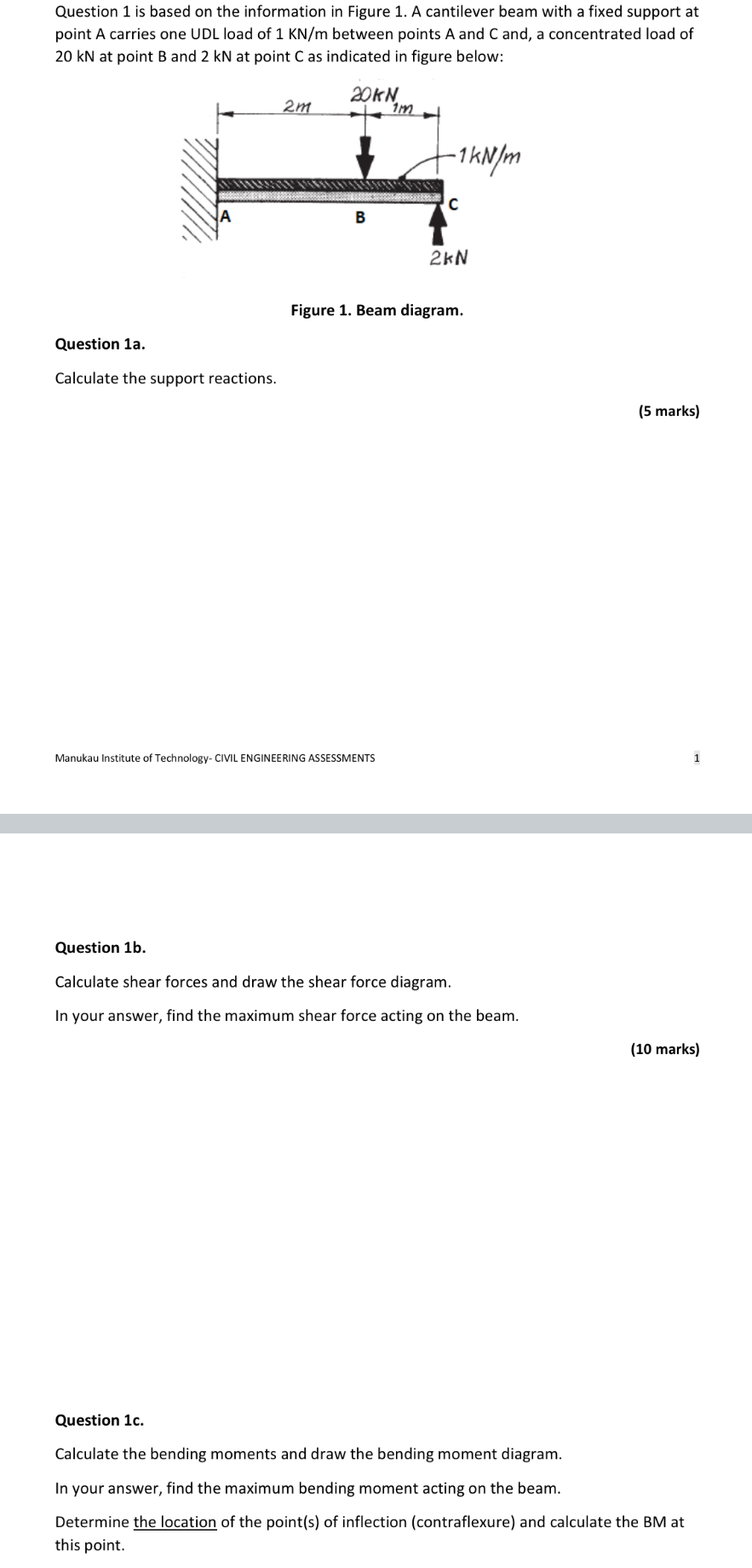 Solved Question 1 ﻿is based on the information in Figure 1. | Chegg.com