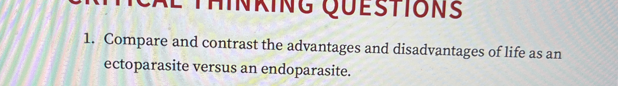 Solved Compare and contrast the advantages and disadvantages | Chegg.com