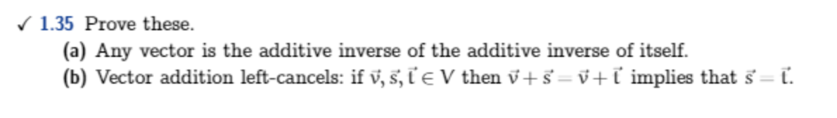 Solved code class="asciimath"> 1.35 ﻿Prove these. (a) ﻿Any | Chegg.com