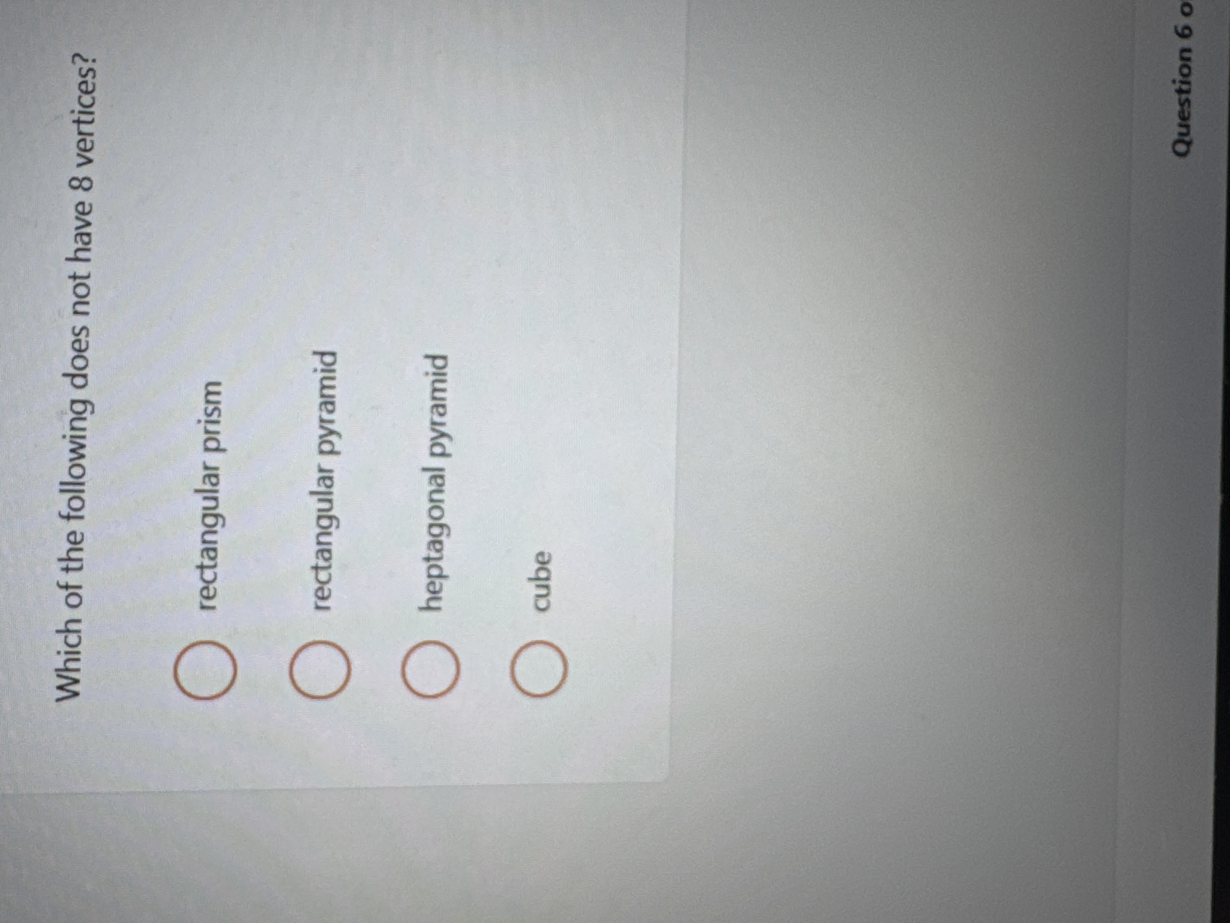 Solved Which of the following does not have 8 | Chegg.com