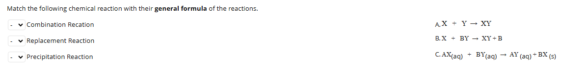 Solved code class="asciimath">Match the following chemical | Chegg.com