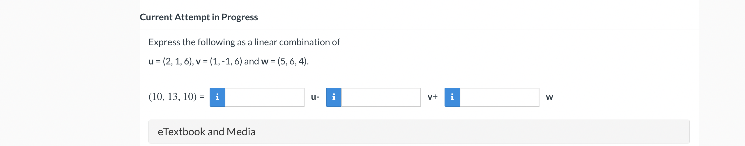 Solved Current Attempt in Progress Express the following as | Chegg.com