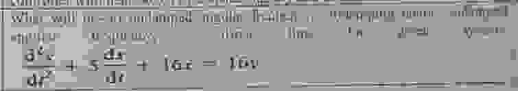 Solved what will be a) ﻿undamped angular frquency b) | Chegg.com