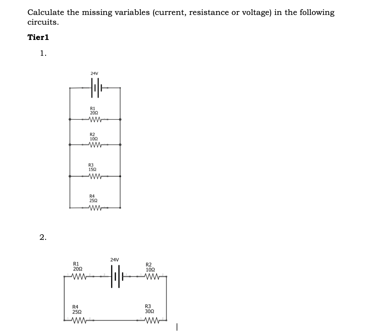 Solved S3I10E2: Energy in Electric CircuitsWorksheet | Chegg.com