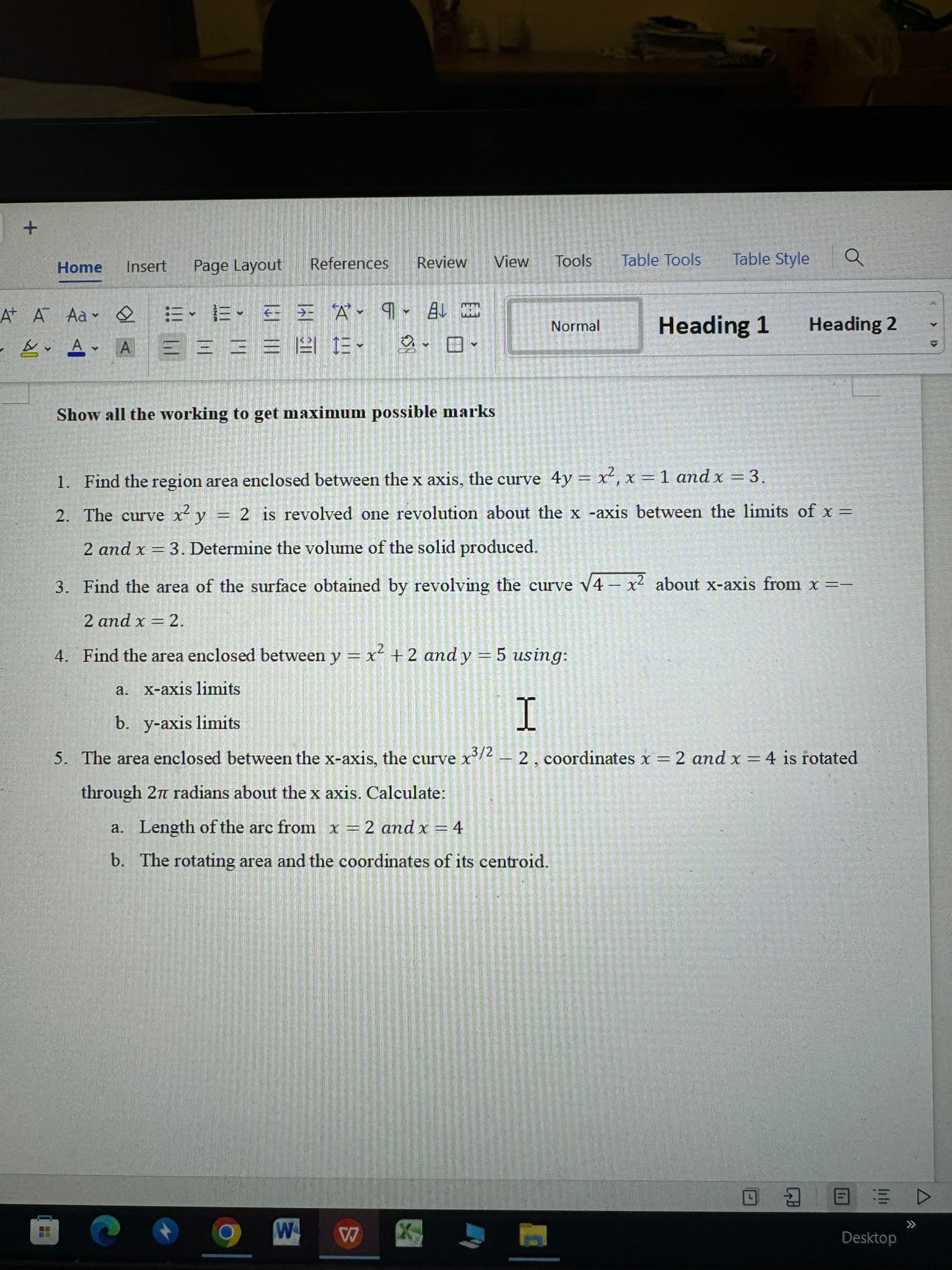 Solved Show all the working to get maximum possible | Chegg.com