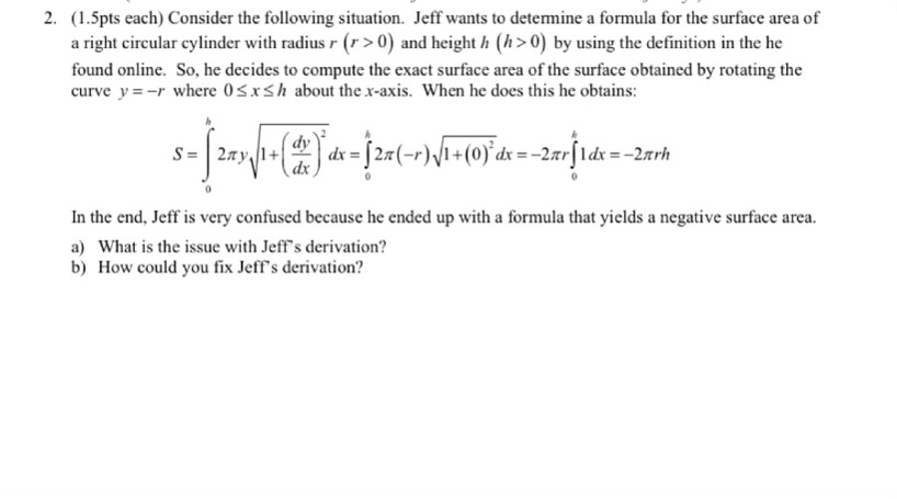 Solved code class="asciimath">(1.5pts each) ﻿Consider the | Chegg.com