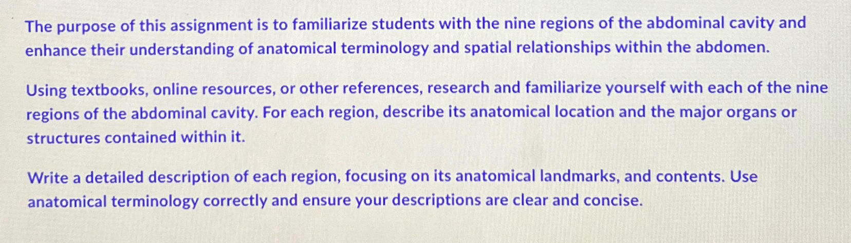 Solved The purpose of this assignment is to familiarize | Chegg.com