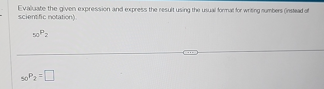 Solved Evaluate the given expression and express the result | Chegg.com
