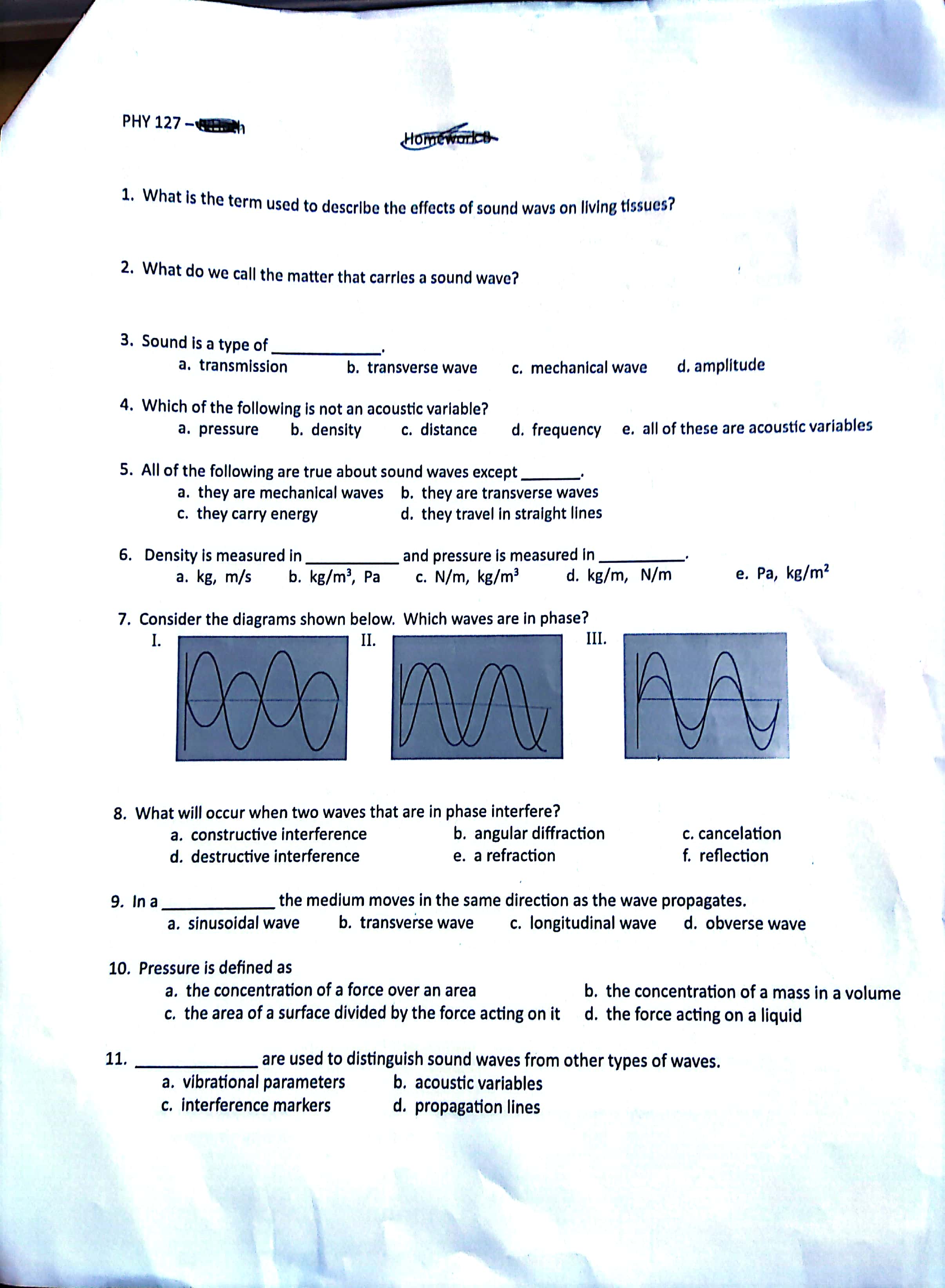 Solved What is the term used to describe the effects of | Chegg.com