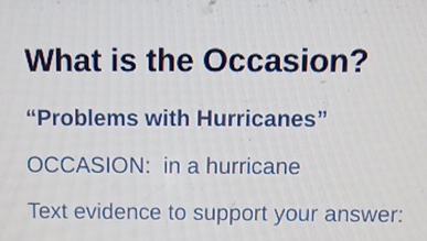 What is the Occasion?"Problems with | Chegg.com