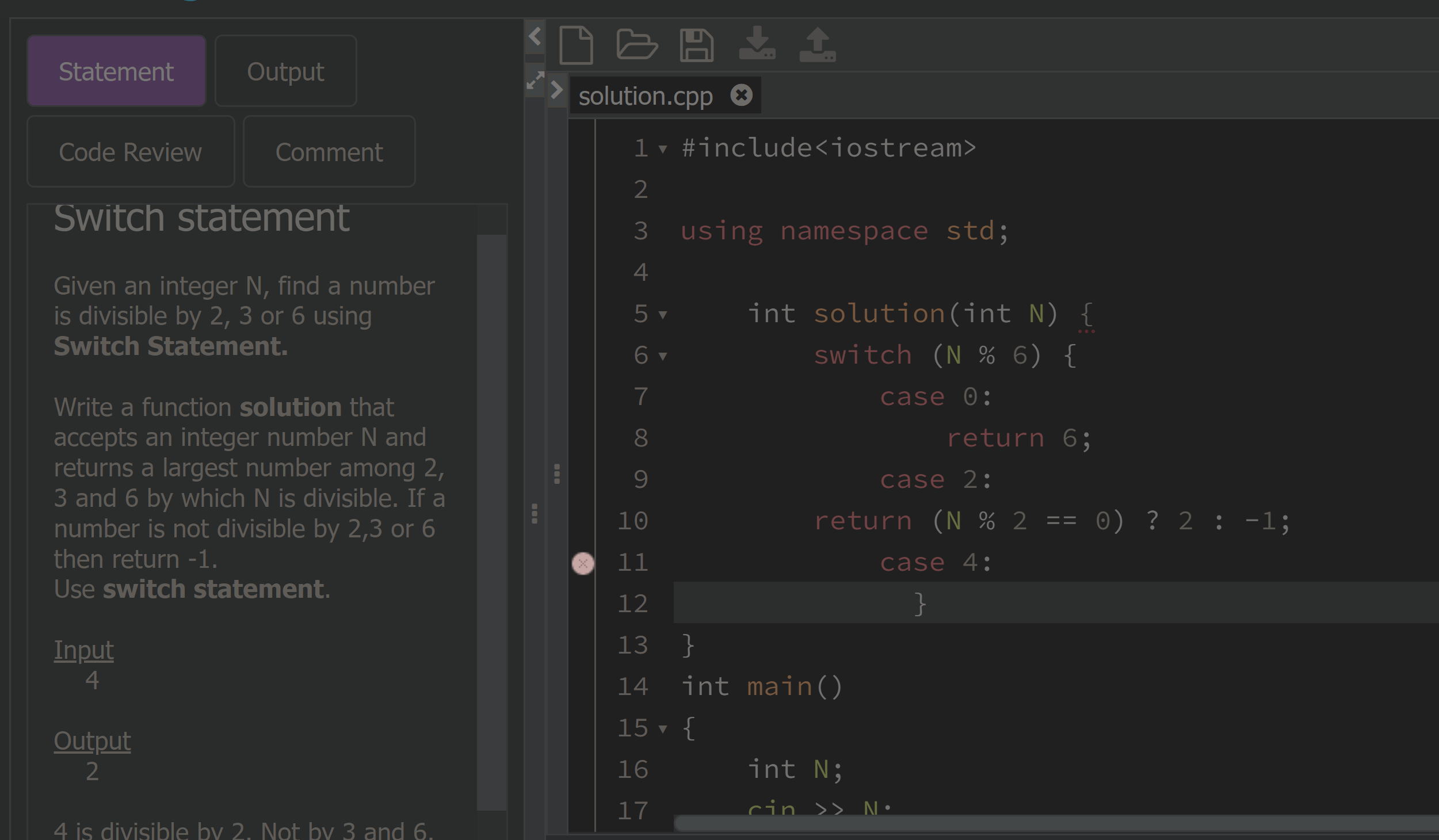 Solved I cant figure this out on C++ ﻿on CodeZinger | Chegg.com