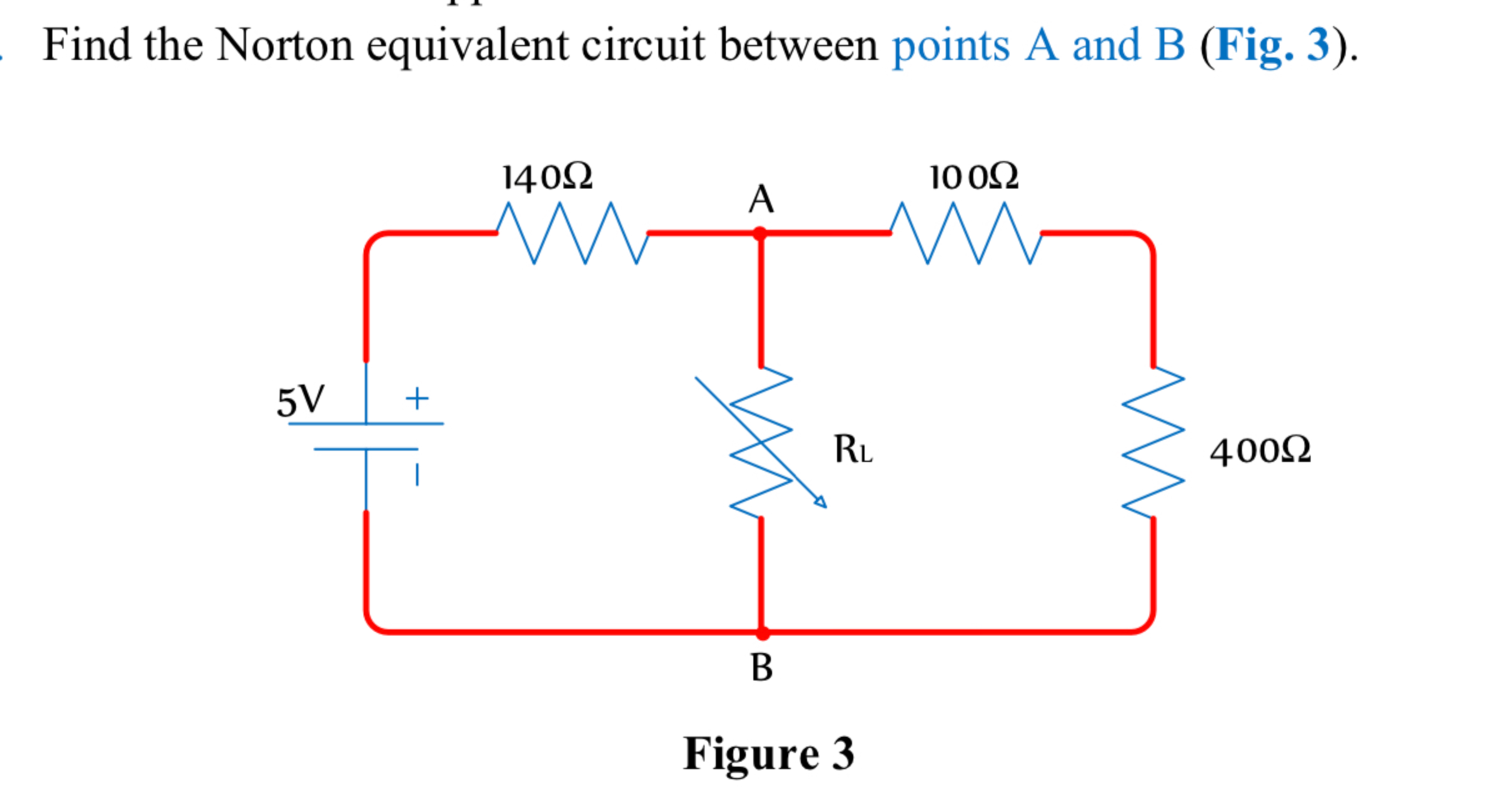 Solved Find the Norton equivalent circuit between points A | Chegg.com