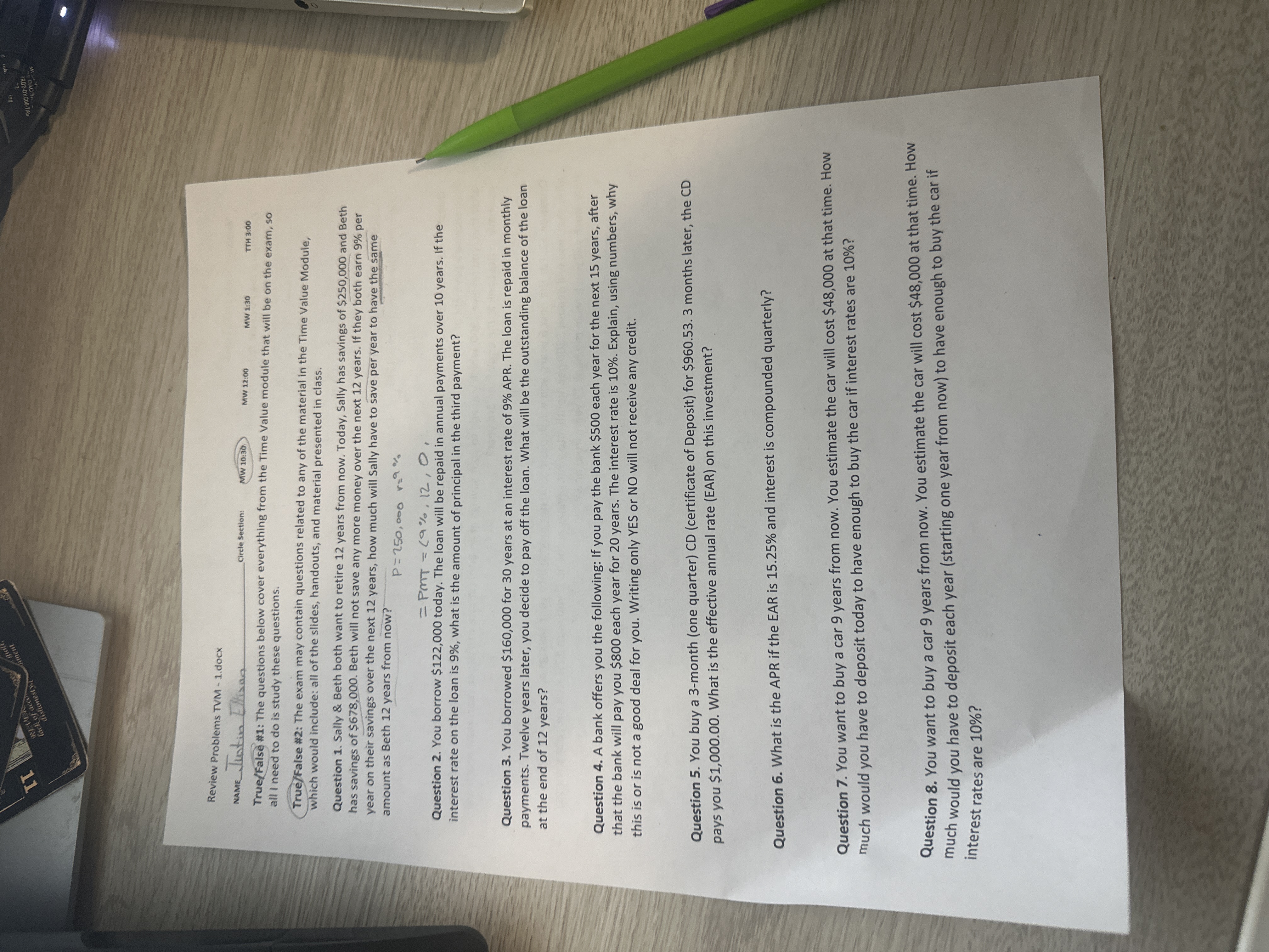 Solved True/False #1: The questions below cover everything | Chegg.com