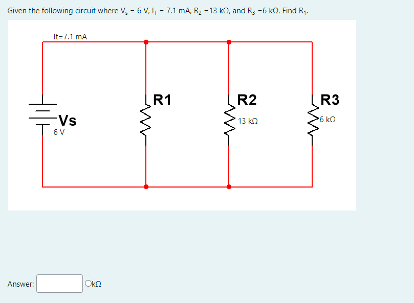 Solved Given the following circuit where | Chegg.com
