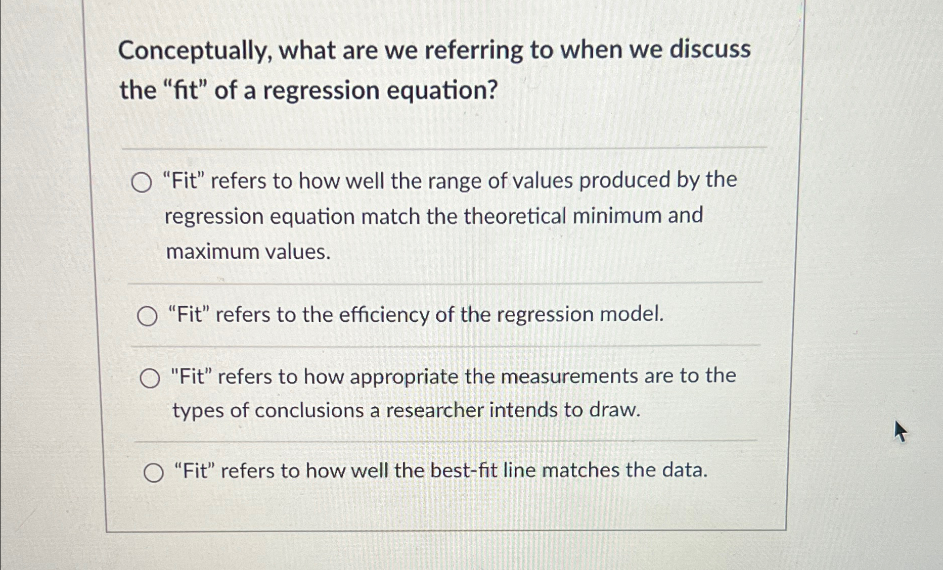 Solved Conceptually, what are we referring to when we | Chegg.com