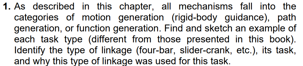Solved As described in this chapter, all mechanisms fall | Chegg.com