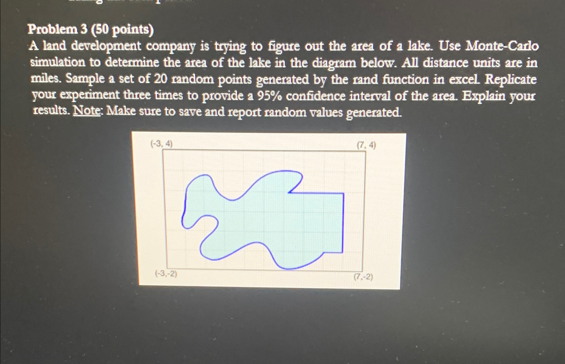 Solved Problem 3 ( 50 ﻿points)A land development company is | Chegg.com