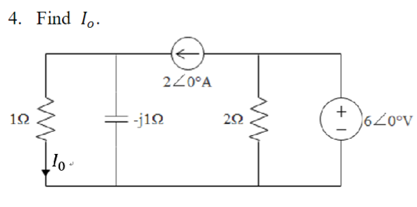 Solved Find I0, ﻿if need be show the steps for simplifying | Chegg.com