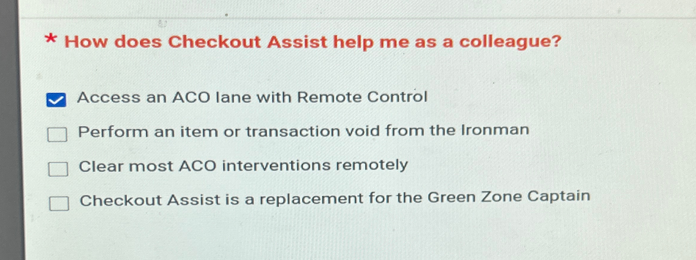 Solved How does Checkout Assist help me as a | Chegg.com