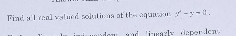 Solved Find all real valued solutions of the equation | Chegg.com