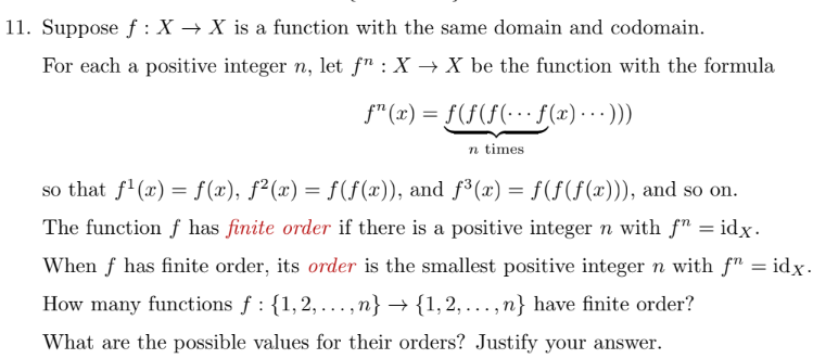 Solved Suppose f:x→x ﻿is a function with the same domain and | Chegg.com
