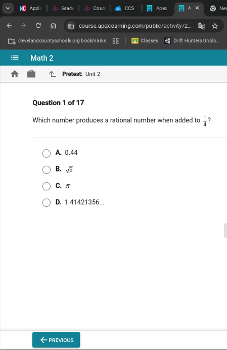 Solved code class="asciimath">Question 1 ﻿of 17 ﻿Which | Chegg.com
