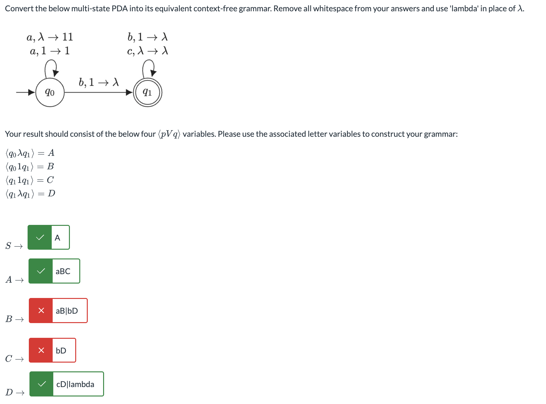 Solved code class="asciimath">Convert the below multi-state | Chegg.com