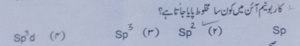 Solved code class="asciimath">Sp^(3)d (r) Sp3 (r) Sp2 (r) Sp | Chegg.com