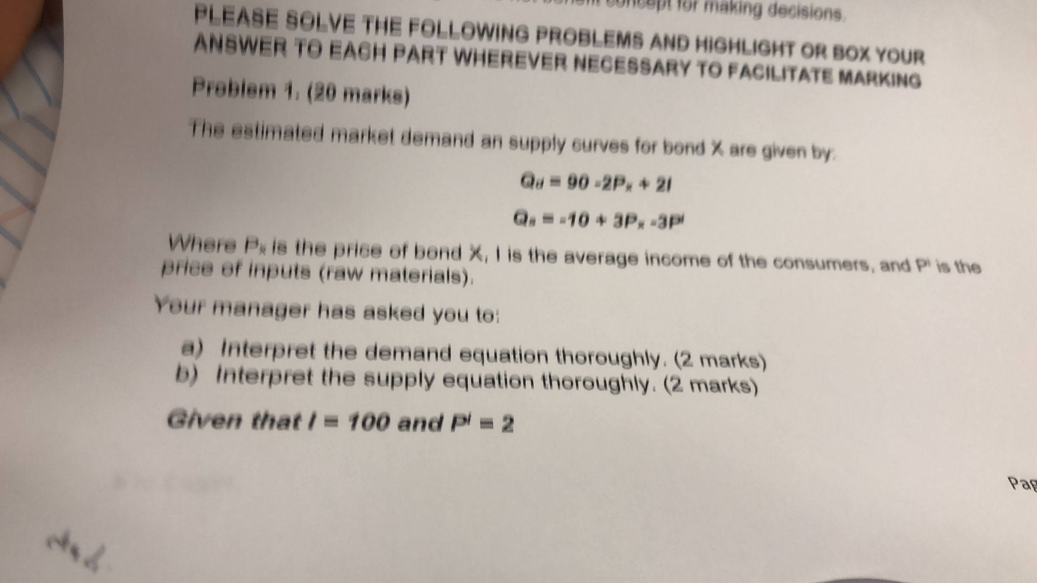 Solved Please Solve the attached probleem with a step by | Chegg.com