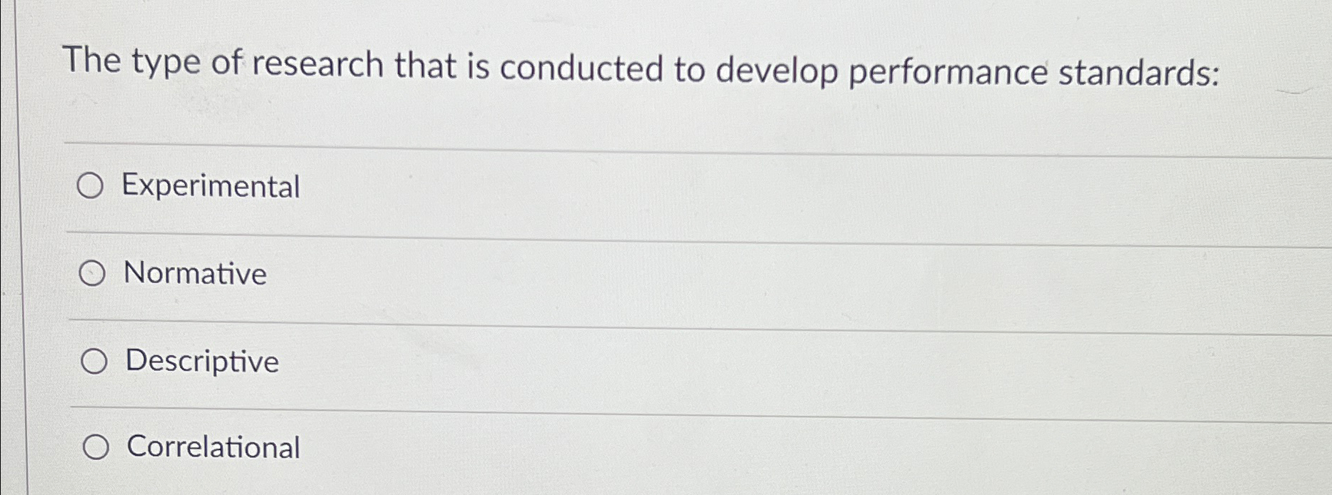 Solved The type of research that is conducted to develop | Chegg.com