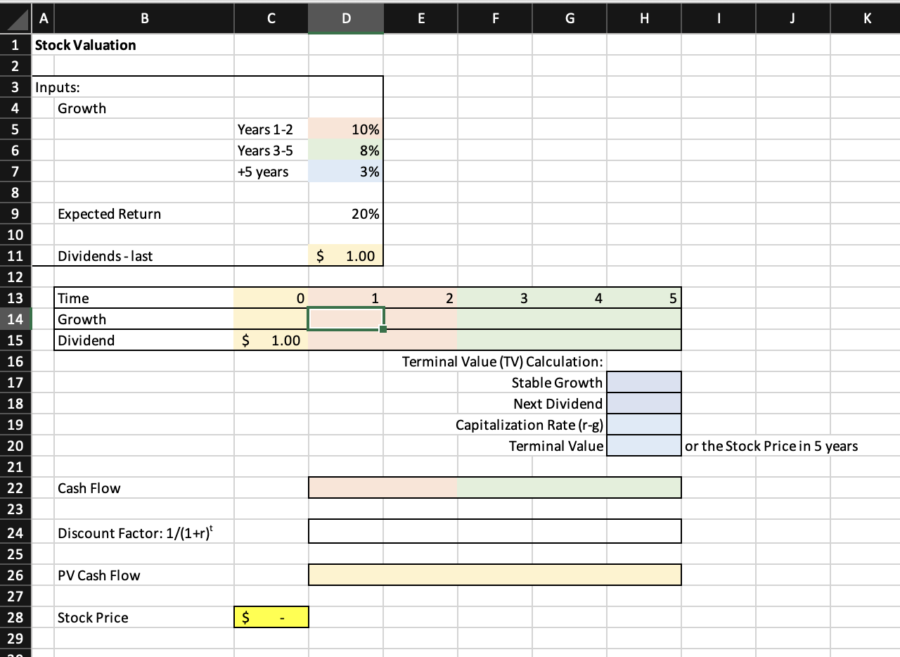 Solved Please fill this out and show work. Thanks! | Chegg.com