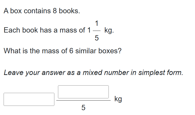 Solved code class="asciimath">A box contains 8 ﻿books. Each | Chegg.com
