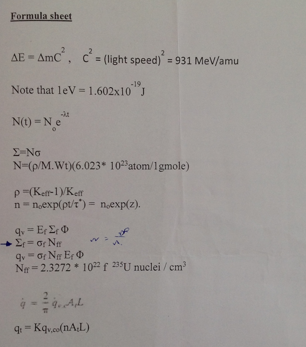 Solved code class="asciimath">Formula sheet \Delta E=\Delta | Chegg.com