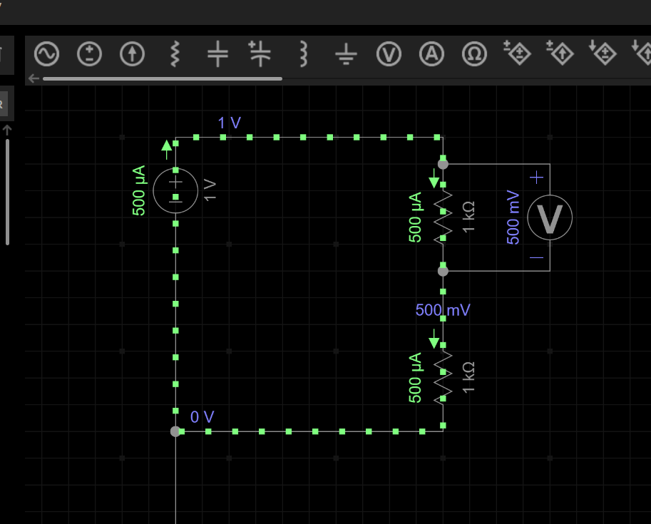Solved why does voltage decrease when going through a | Chegg.com