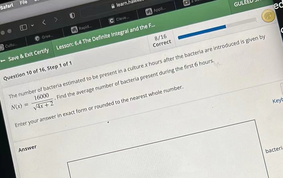 Solved code class="asciimath">N(x)=(16000)/(\sqrt(4x+2)) | Chegg.com