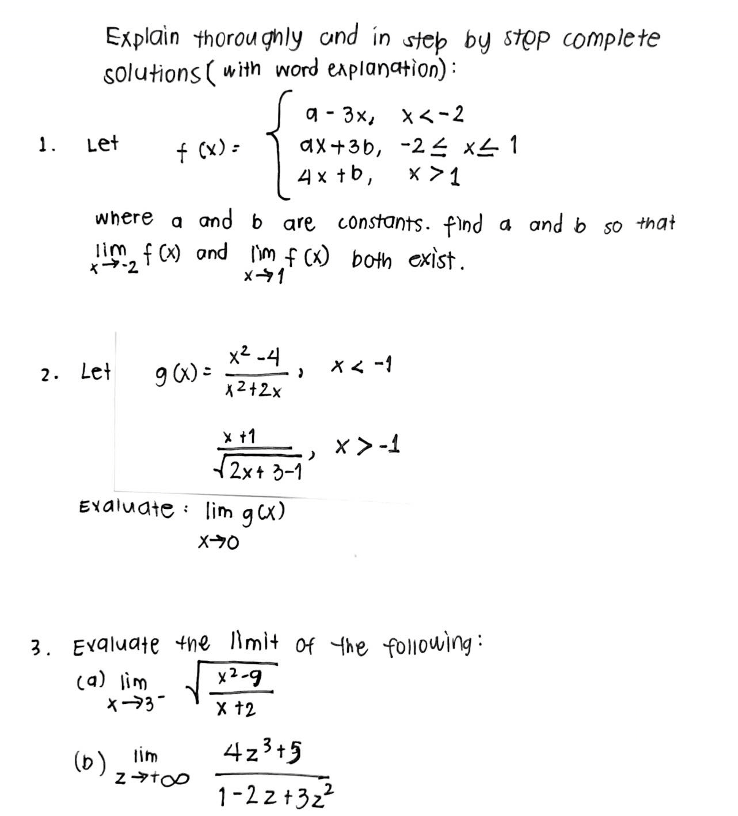 Solved explain thoroughly by words and in step by step | Chegg.com