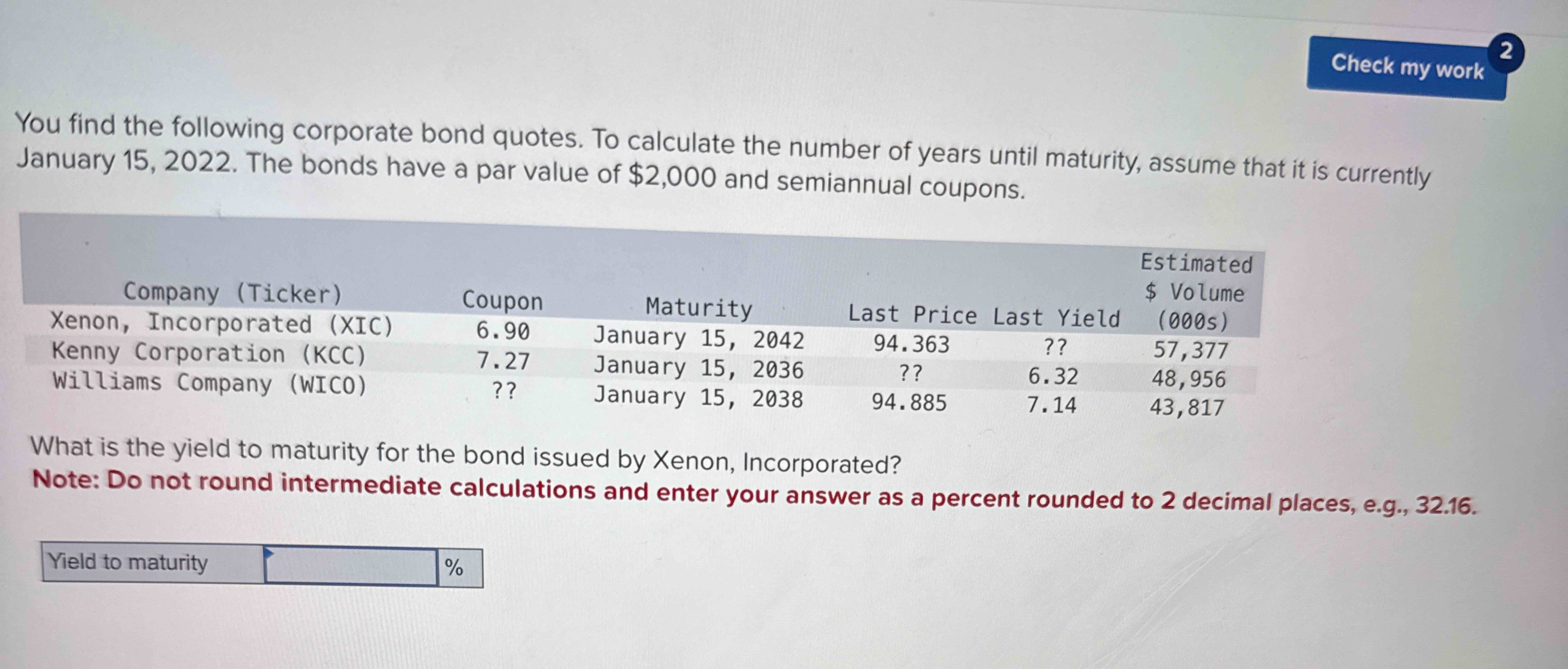 Solved You find the following corporate bond quotes. To | Chegg.com