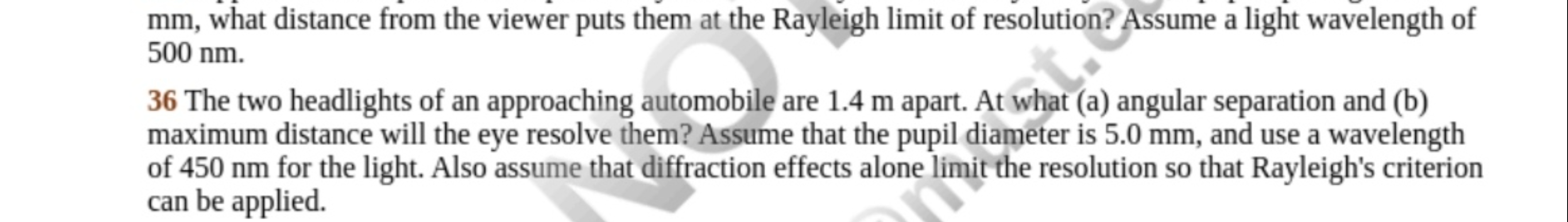 Solved code class="asciimath">mm, ﻿what distance from the | Chegg.com