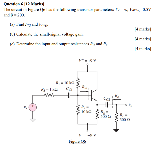code class="asciimath">Question 6 [12 ﻿Marks] ﻿The | Chegg.com