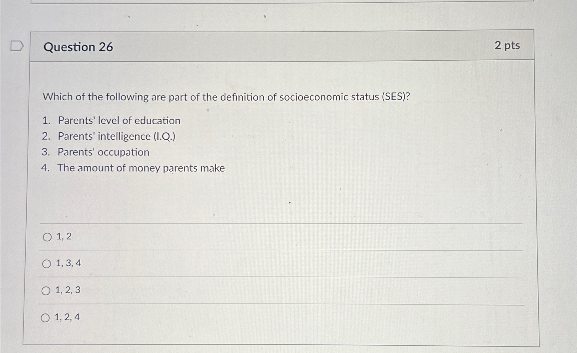 Solved Question 262 ﻿ptsWhich of the following are part of | Chegg.com